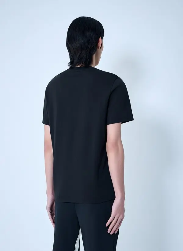 Moncler Logo Motif T-shirt - Black
