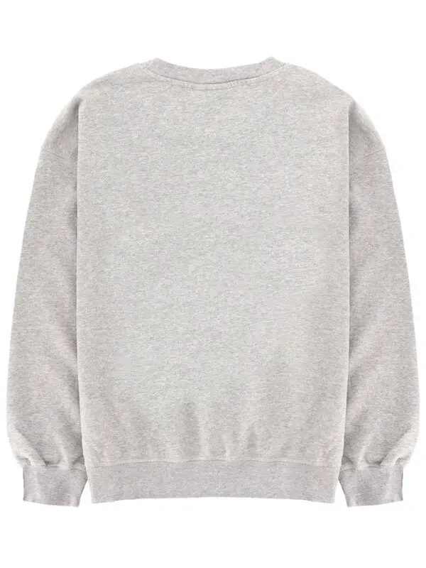 GANNI Printed Sweatshirt - Gray