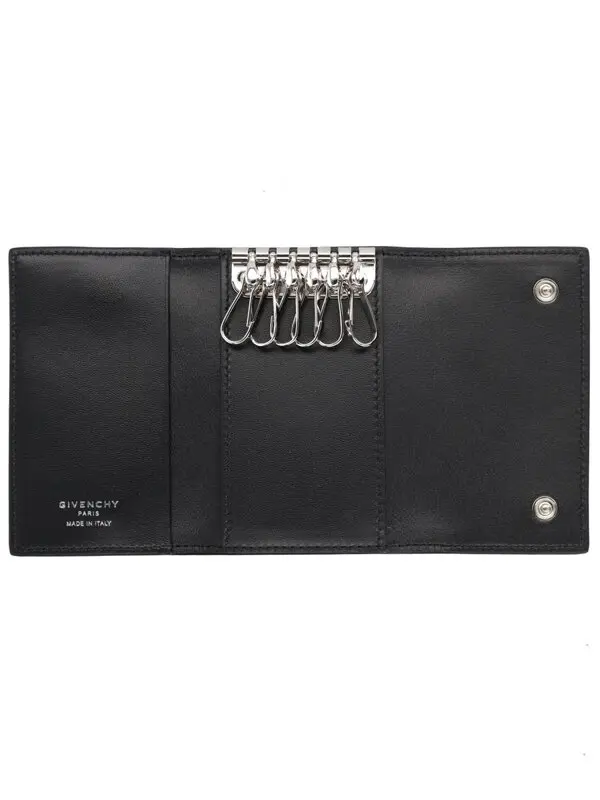 Givenchy Leather Keychain - Black