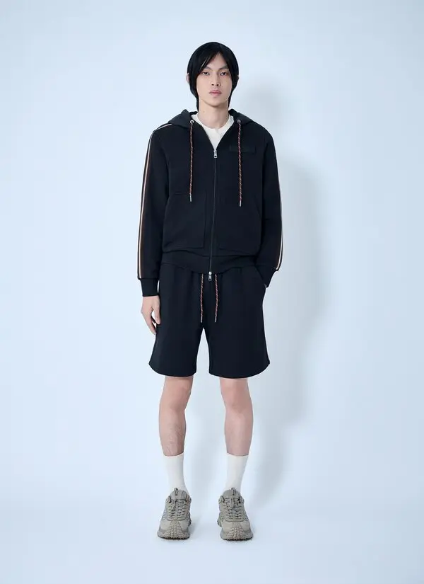 Moncler Zip-up Hoodie With Logo Detail