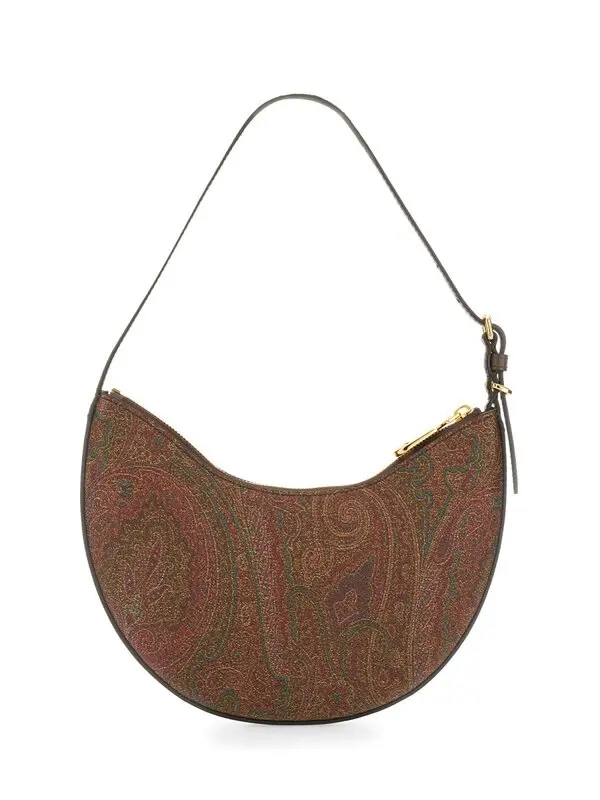 Etro Essential Small Hobo Bag - Brown