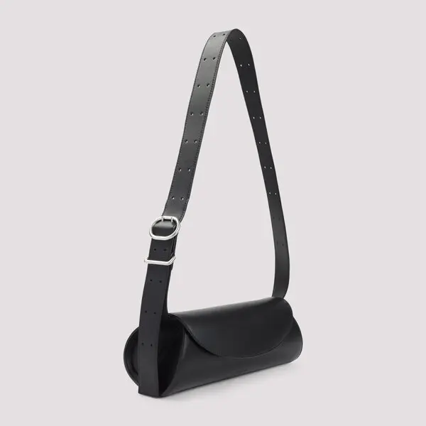 JIL SANDER Cannolo Handbag - Black
