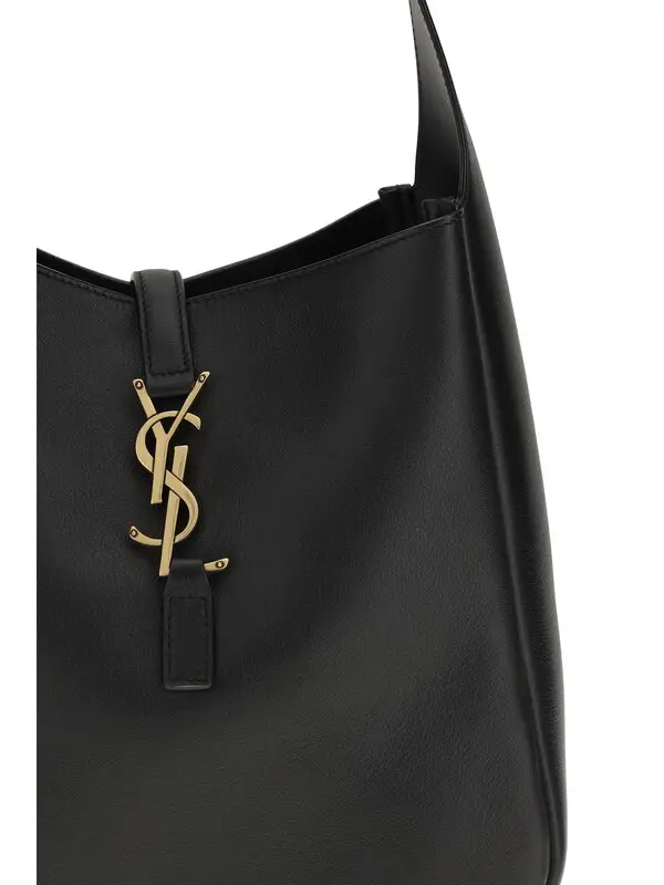Saint Laurent Le 5 À 7 Shoulder Bag - Black