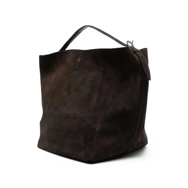 TOTEME Suede Tote Bag - Brown
