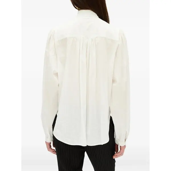 ANN DEMEULEMEESTER Cotton Ruffled Button-fastening Shirt