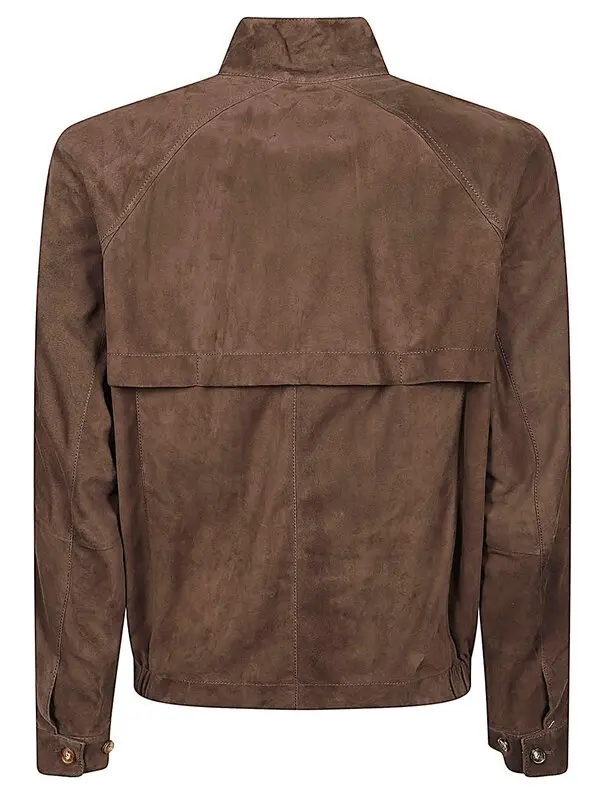Brunello Cucinelli Leather Jacket - Multicolor