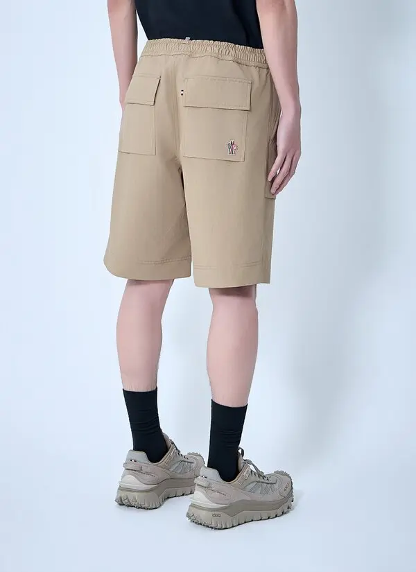 Moncler Elasticated Waist Cargo Shorts
