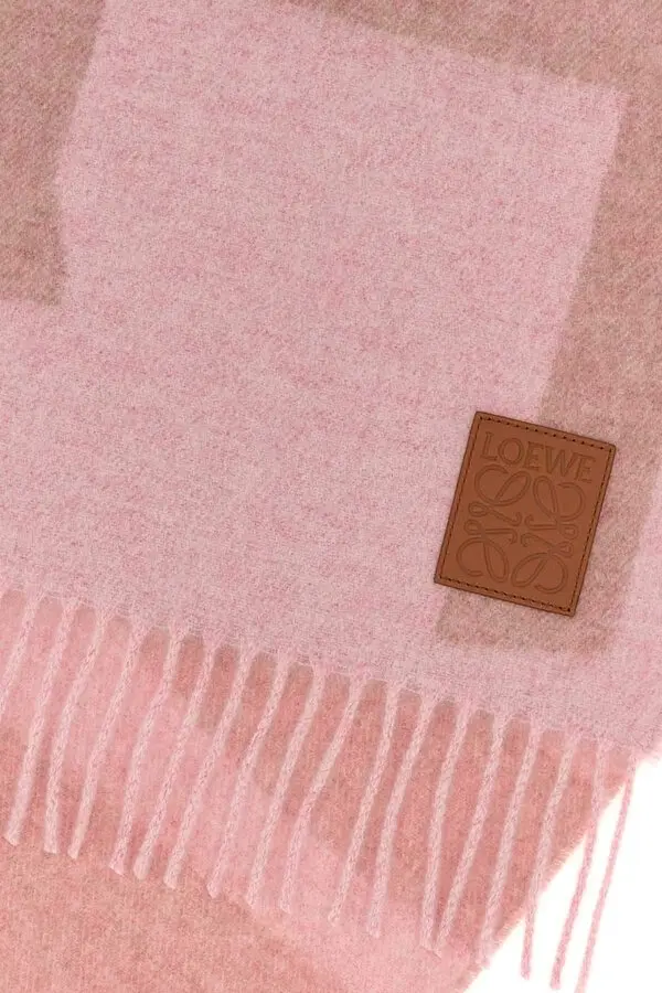 Loewe Embroidered Cashmere Scarf