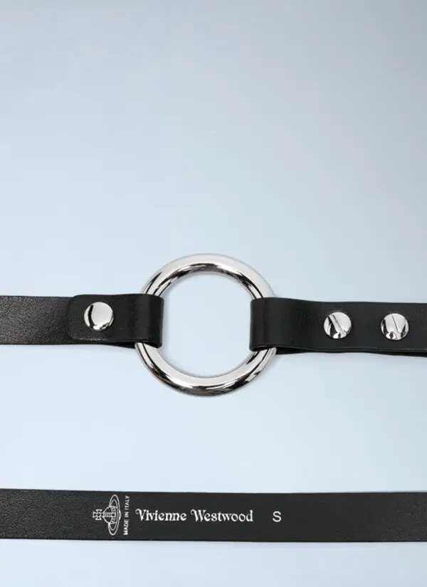 VIVIENNE WESTWOOD Studded Leather Harness Belt