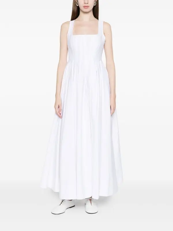 Sportmax Cotton Long Dress