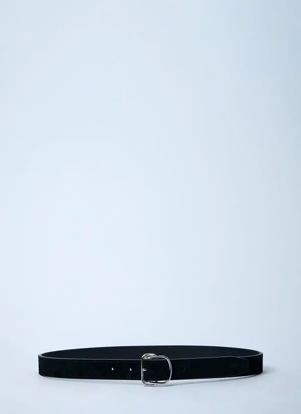 TOTEME Swirl Suede Belt