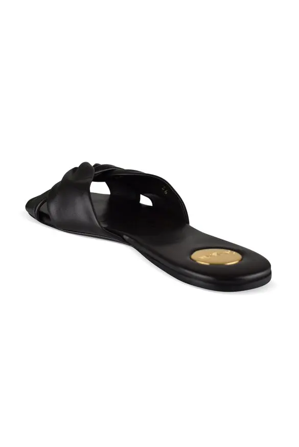 Saint Laurent Franciane" Sandals - Brown