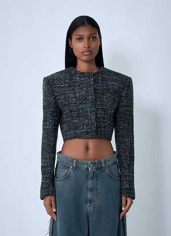 DIESEL® G-crop Jacket - Black