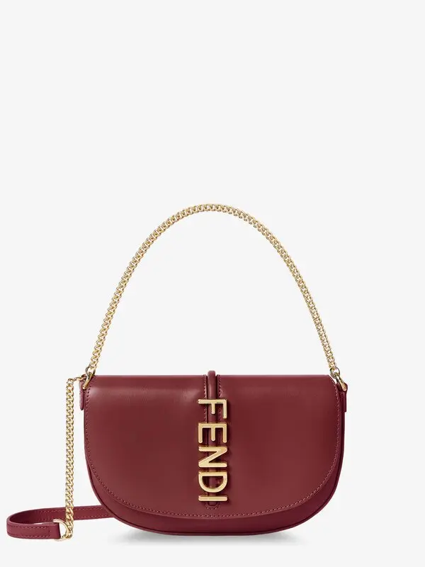 Fendi Leather Wallet On Chain Crossbody Bag - Multicolor