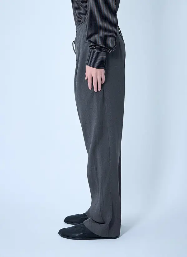 VIVIENNE WESTWOOD Asymmetrical Draped Wide Leg Trousers