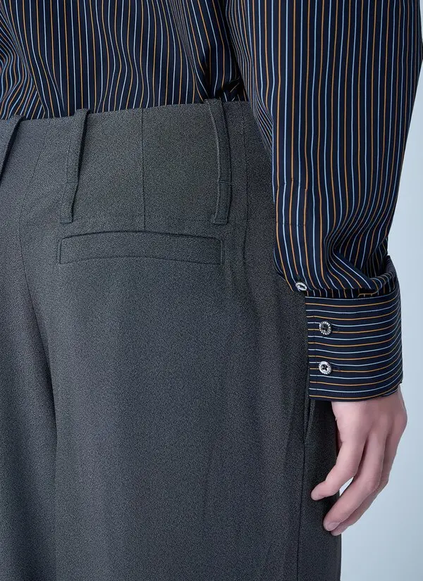 VIVIENNE WESTWOOD Asymmetrical Draped Wide Leg Trousers