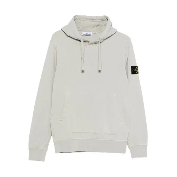 Stone Island Hooded Sweatshirt - Gray