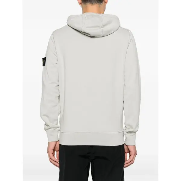 Stone Island Hooded Sweatshirt - Gray