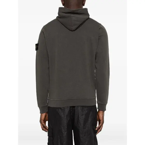 Stone Island Hooded Sweatshirt - Gray