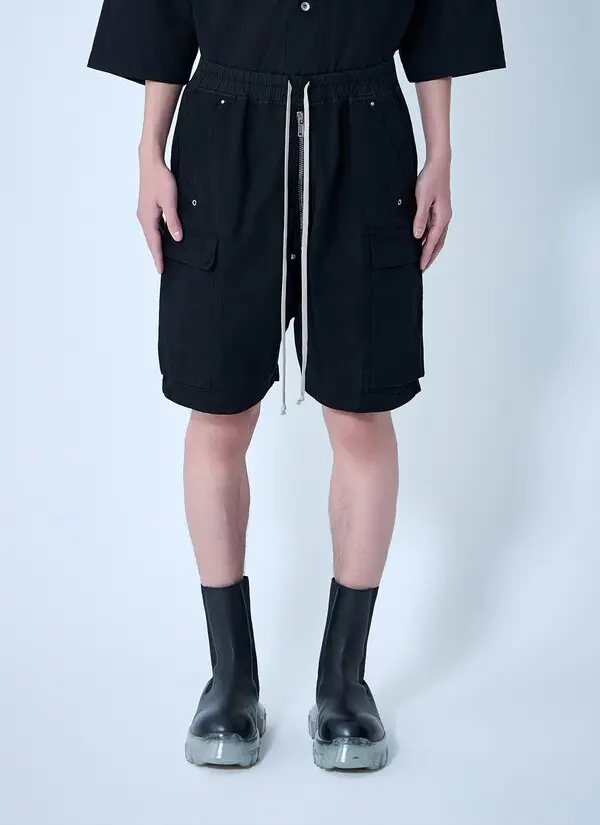 Rick Owens Cargobela Shorts - Black