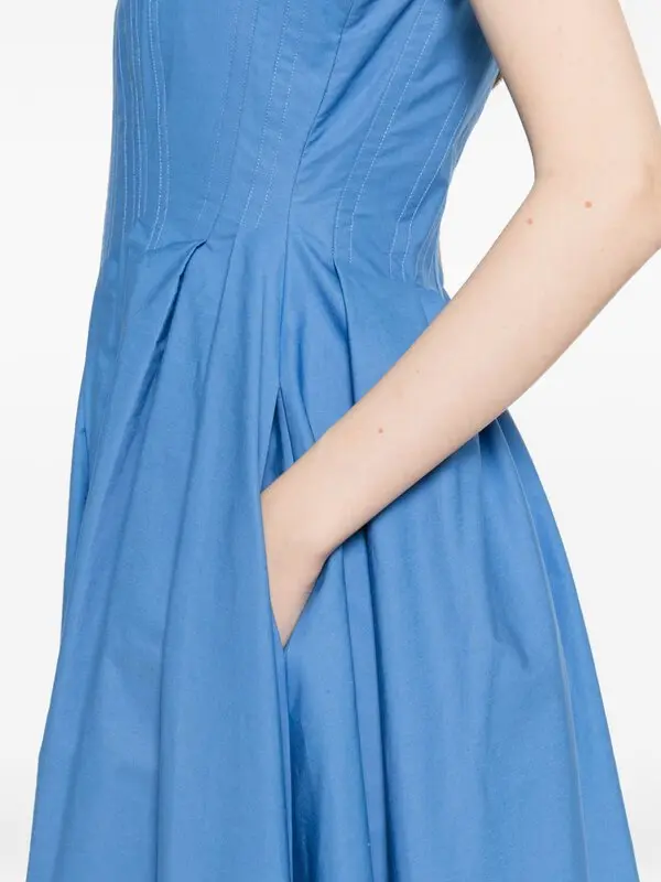 Sportmax Cotton Long Dress