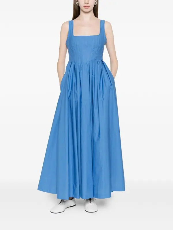 Sportmax Cotton Long Dress