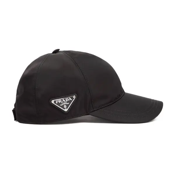 Prada Re-nylon Baseball Cap - Black