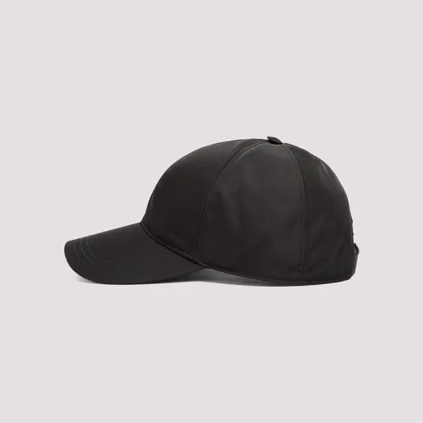 Prada Re-nylon Baseball Cap - Black