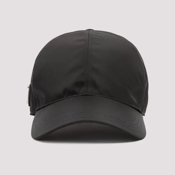 Prada Re-nylon Baseball Cap - Black