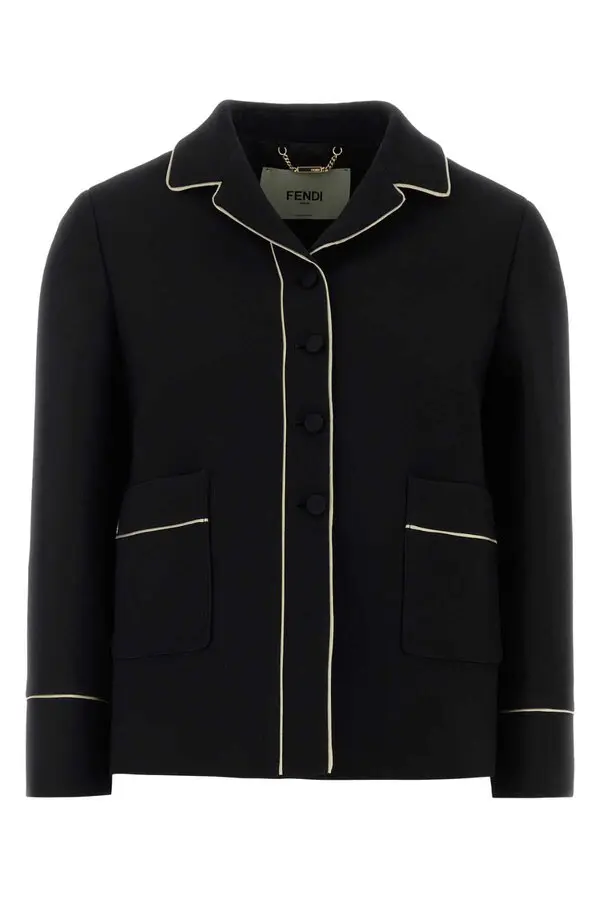 Fendi Wool Blend Blazer