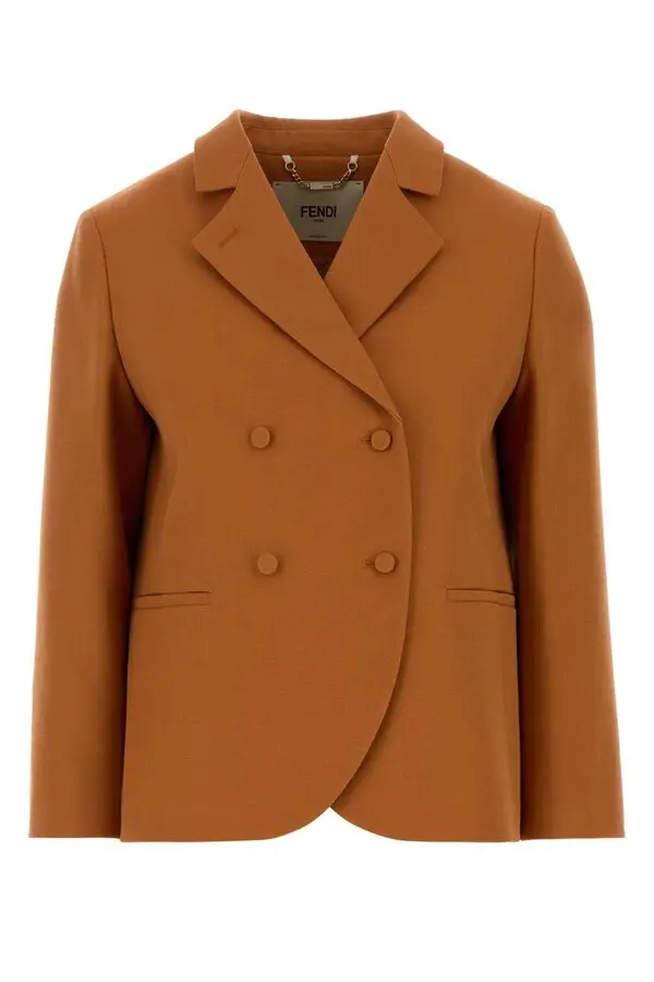 Fendi Grain De Poudre Blazer