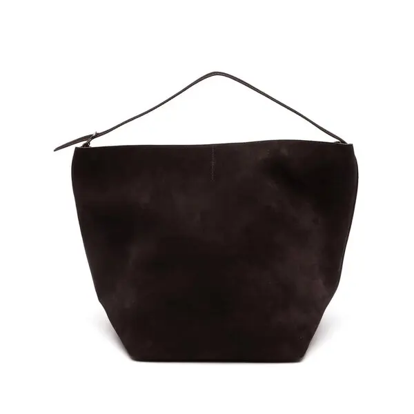 TOTEME Espresso Suede Tote Bag - Black