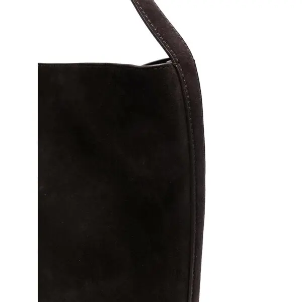 TOTEME Espresso Suede Tote Bag - Black