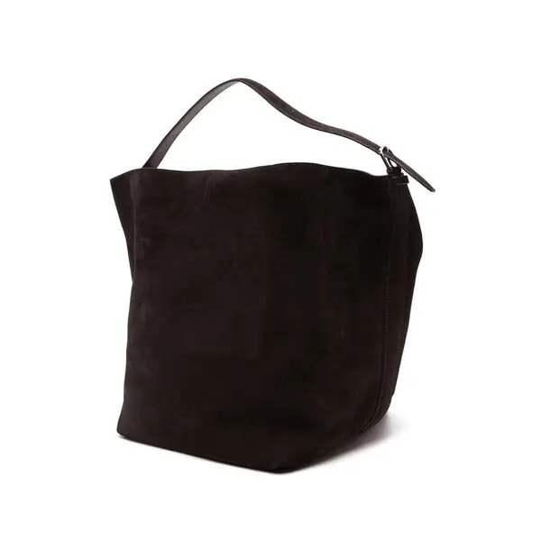 TOTEME Espresso Suede Tote Bag - Black