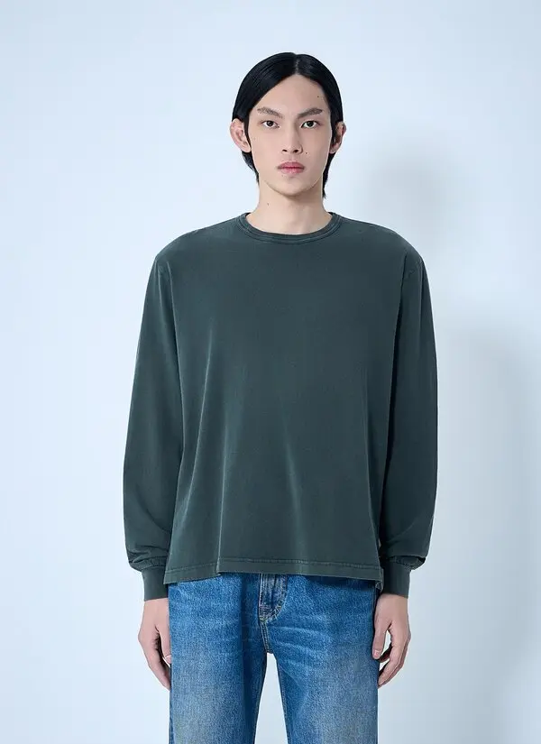 Our Legacy Cruise Longsleeve Antique Phantom Legacy Jersey - Green