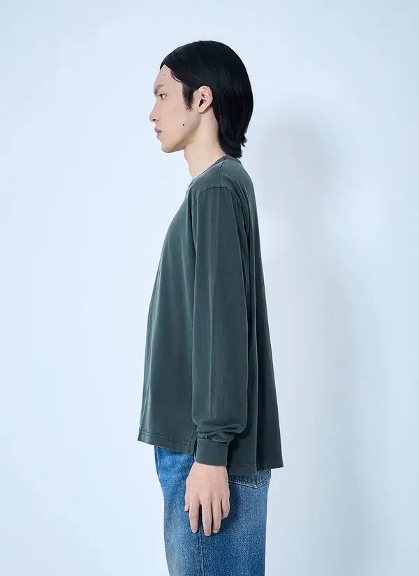 Our Legacy Cruise Longsleeve Antique Phantom Legacy Jersey - Green