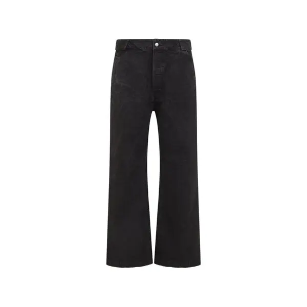Fear Of God Denim Wide-leg Jeans - Black