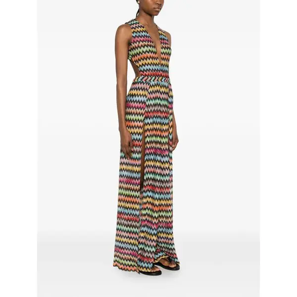 Missoni Zigzag-knit Jumpsuit
