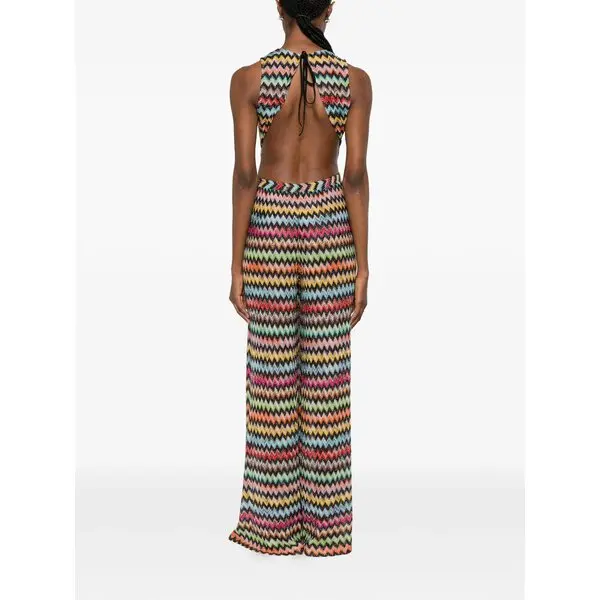 Missoni Zigzag-knit Jumpsuit