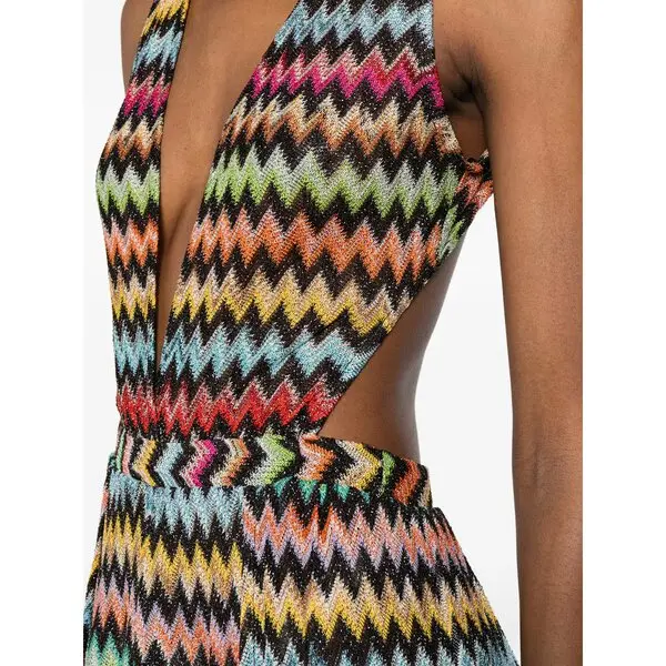 Missoni Zigzag-knit Jumpsuit