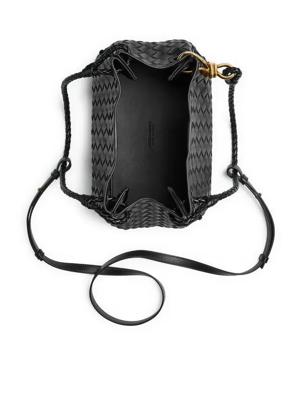 Bottega Veneta Intrecciato Lambskin Shoulder Bag