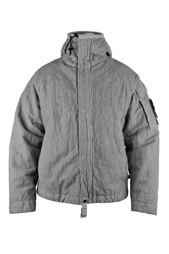 Stone Island Textured Hooded Jacket