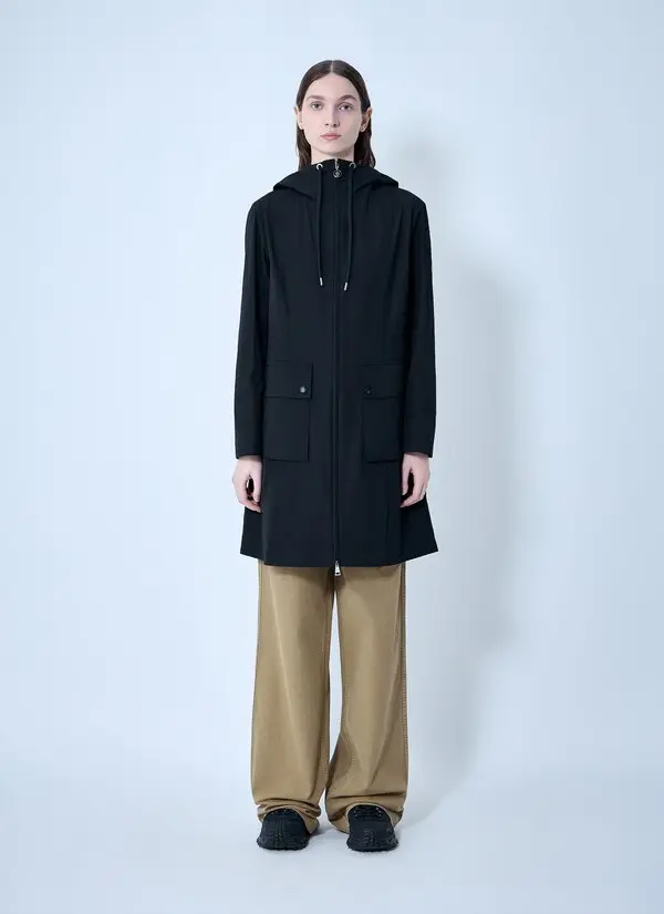 Moncler Laerte Long Parka - Black