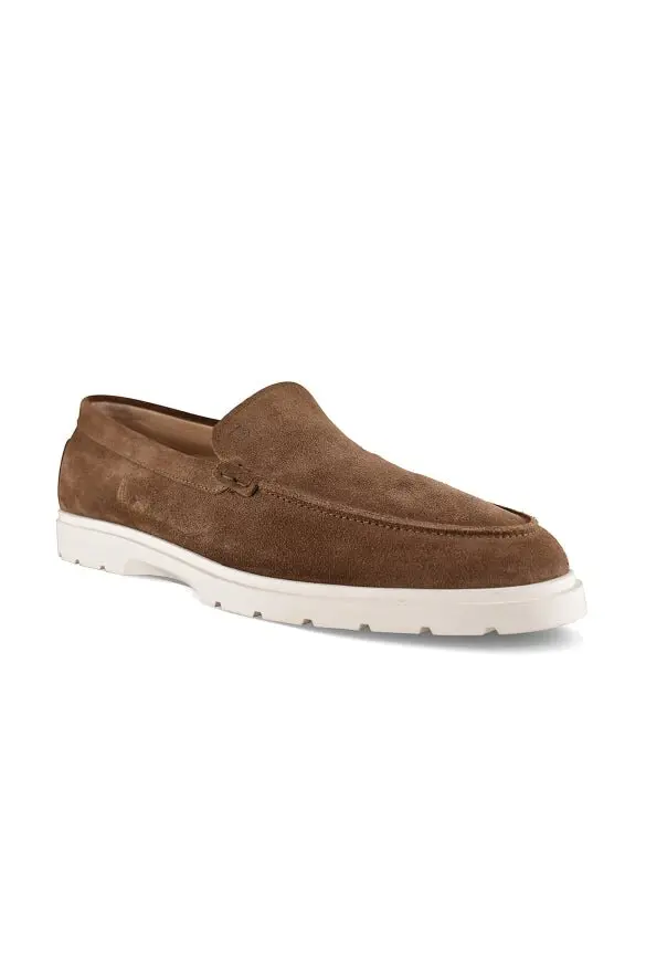 TOD'S Suede Slipper Moccasins
