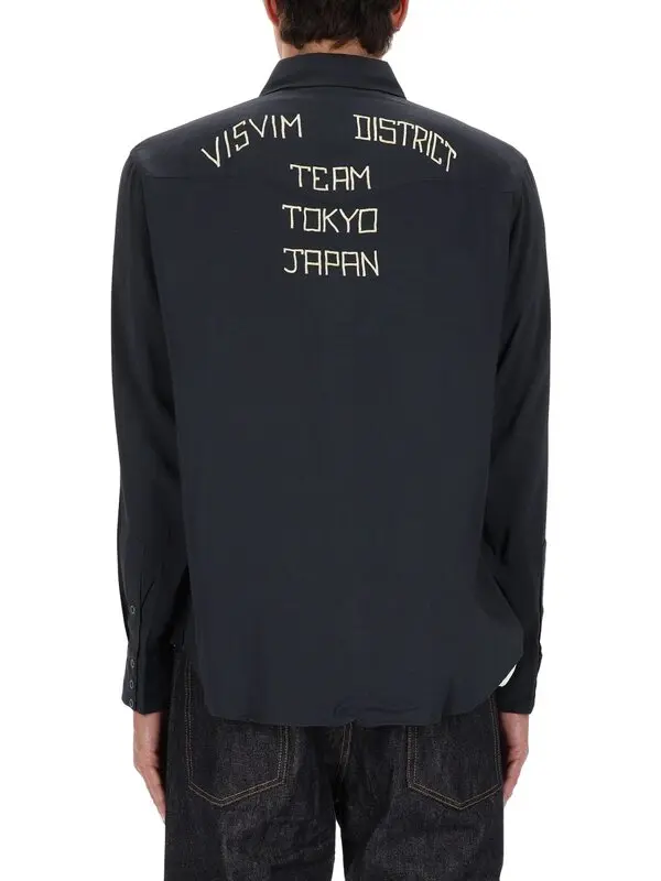 Visvim Four Corners Shirt - Black