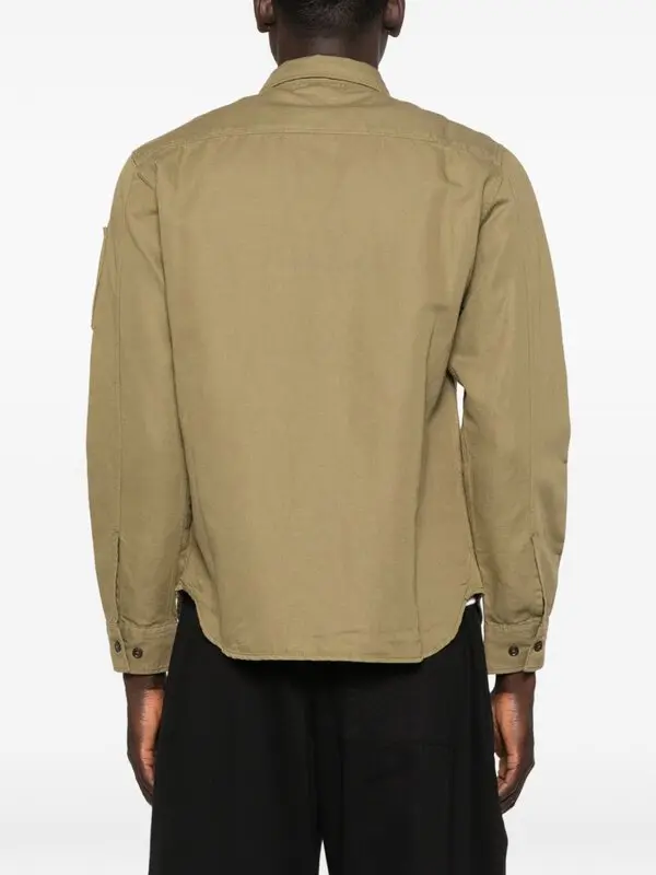 C.P. COMPANY Cotton And Linen Blend Shirt