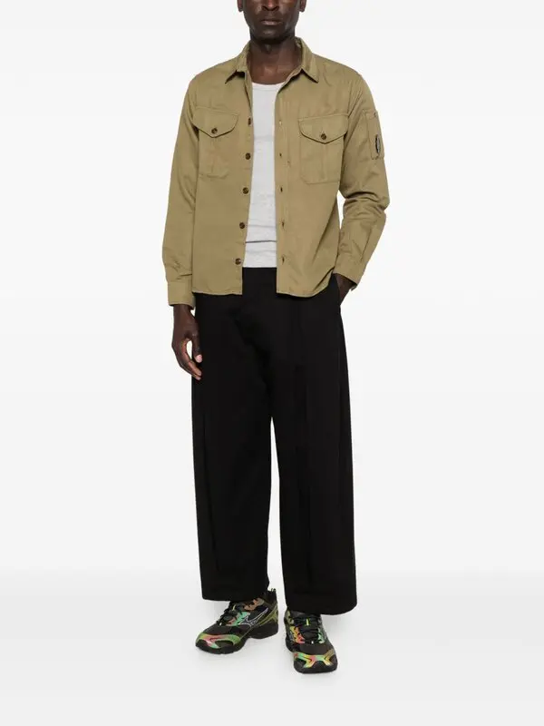 C.P. COMPANY Cotton And Linen Blend Shirt