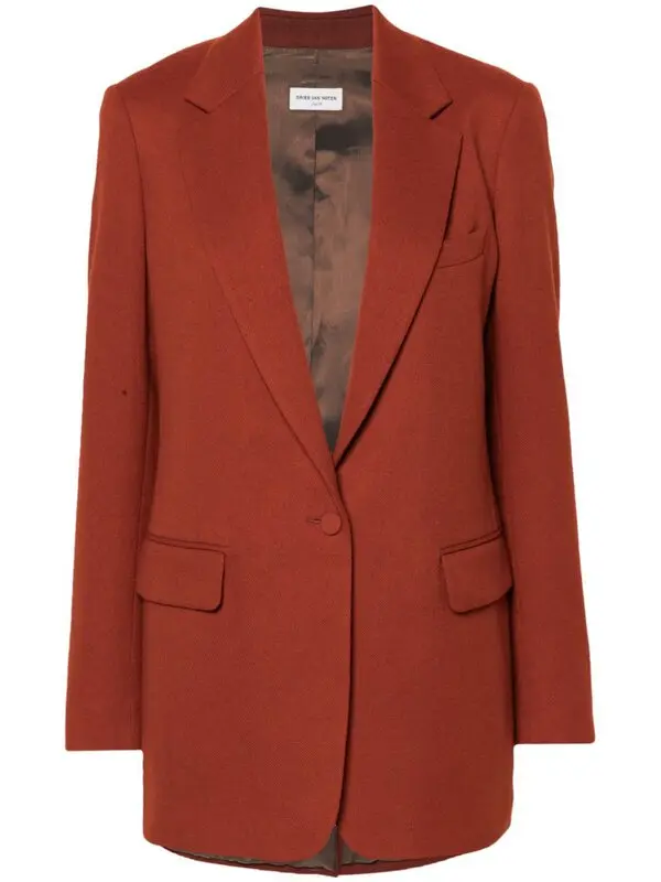 Dries Van Noten 00510 Blanchets 9201 W.w.jacket - Red