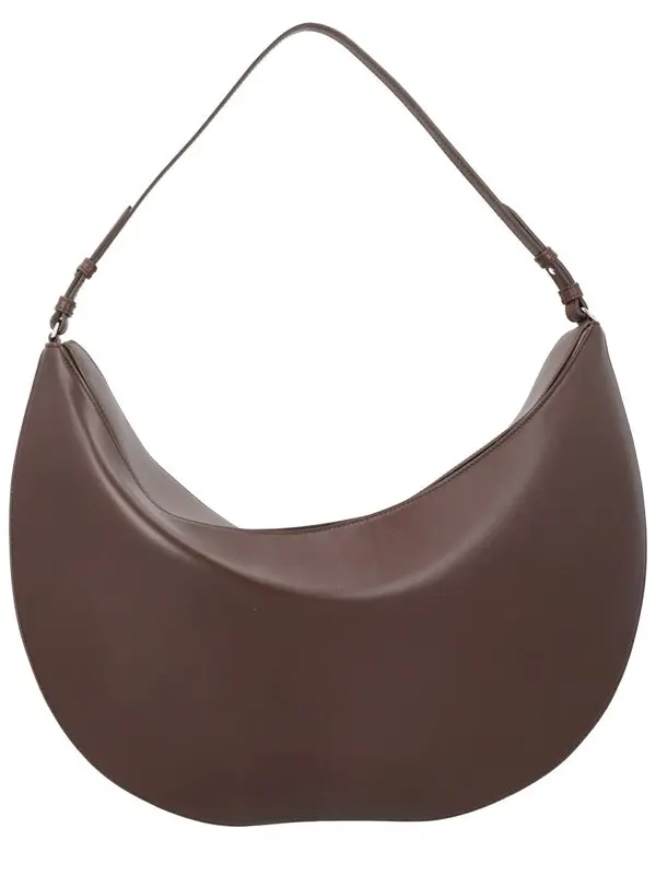 Jacquemus Ovalo Large Hobo Bag - Brown