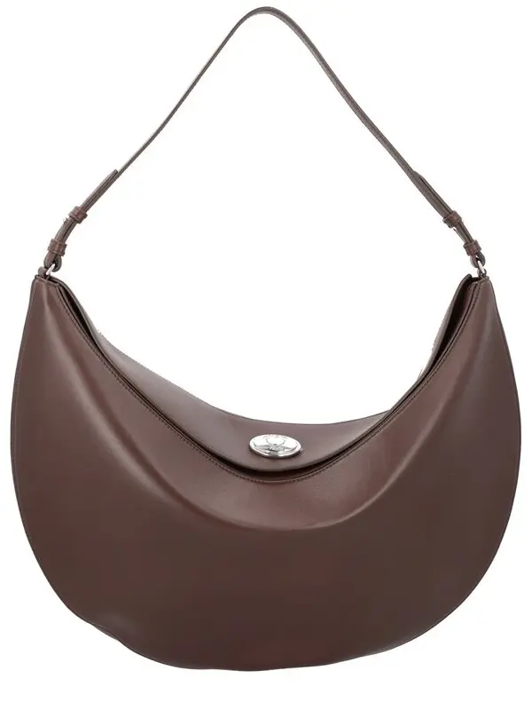 Jacquemus Ovalo Large Hobo Bag - Brown